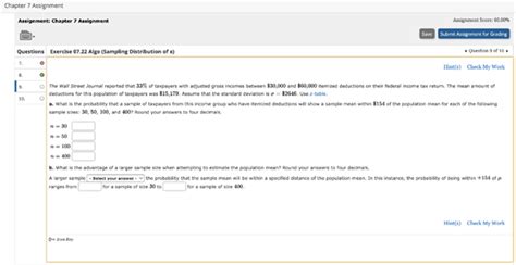 Solved Chapter 7 Assignment Assignment Chapter 7 Assignment