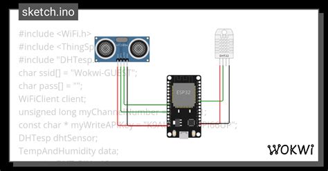 Temp And Humi Wokwi Esp32 Stm32 Arduino Simulator