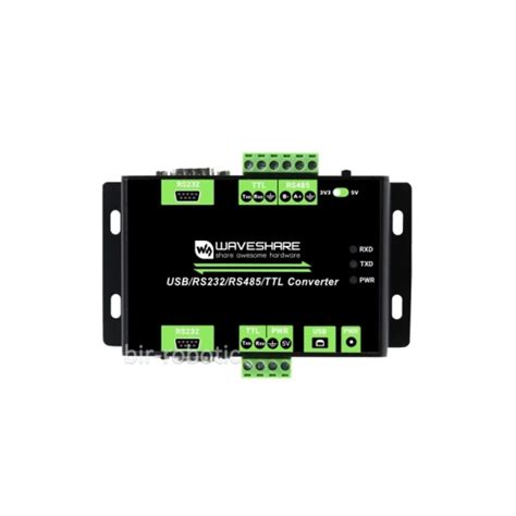 مبدل چندگانه صنعتی ایزوله Usb Rs232 Rs485 Ttl بیر رباتیک