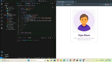 tejas bisen 🇮🇳 on linkedin day1 reactseries chaiandcode learningtogether reactjs…