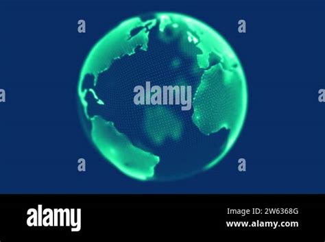 earth rotating seamless loop 4k earth globe rotation animation