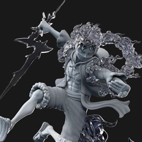 One Piece Luffy 3d Print Model Etsy