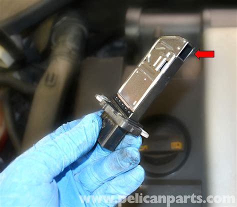 Volkswagen Golf GTI Mk V MAF Sensor Replacement 2006 2009 Pelican Parts DIY Maintenance Article