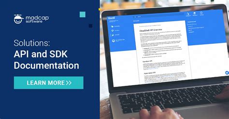 Api And Sdk Documentation Software Madcap Software