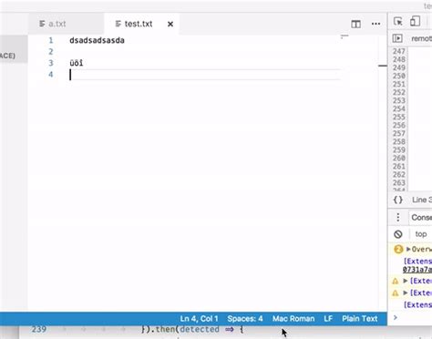 Encoding Status Doesn T Update Issue Microsoft Vscode GitHub