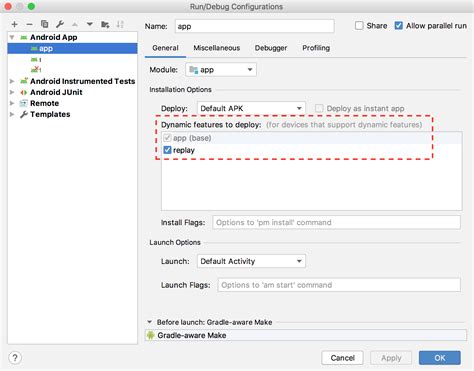 Android Build Apk With Dynamic Feature Modules From Command Line