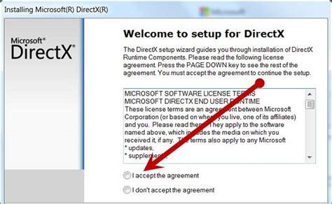 آپدیت کردن و نصب Directx