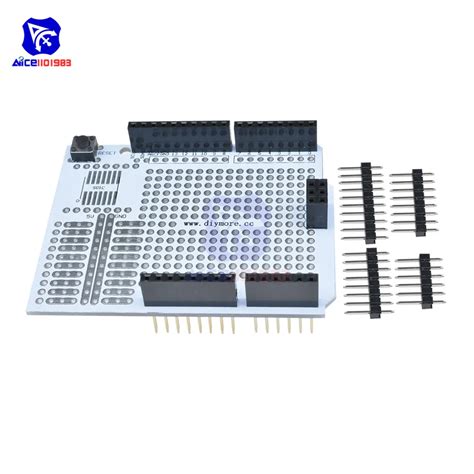 프로토 타입 Pcb 개발 빵 보드 확장 쉴드 보드 Breadboard Protoshield 모듈 Arduino R3 용 Diy 키트 254mmpcb For Arduino