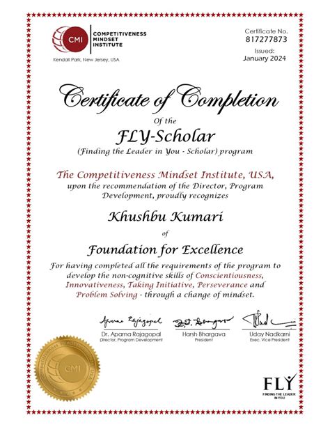 Khushbu Kumari On Linkedin Certificate Professionaldevelopment Continuouslearning Fly Cmi