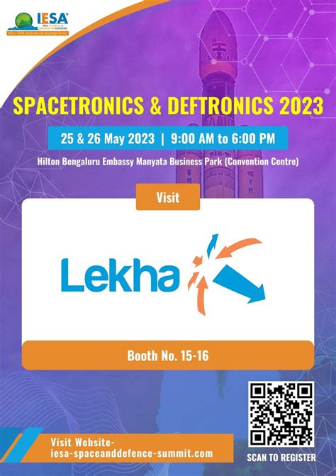 Lekha Wireless Solutions Pvt Ltd On Linkedin Lekhawireless Iesa Spacetronicsanddeftronics2023