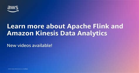 Aws Databases And Analytics On Linkedin Learn More About Apache Flink And Amazon Kinesis Data