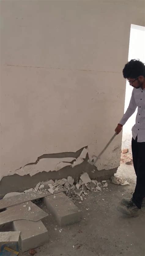 The Importance Of Proper Curing For Plaster Work While Inspecting Pop Work Today I Noticed