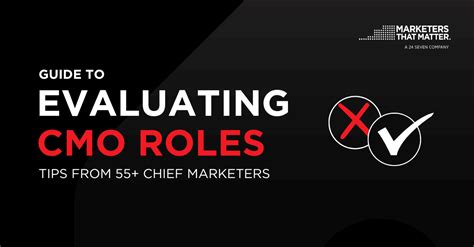 Guide To Evaluating CMO Roles Marketers That Matter