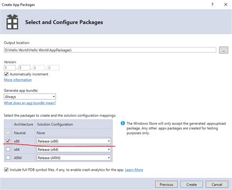 C Publishing Of Qt Application In Windows 10 Store Both For X86 And Arm7 Platforms Stack