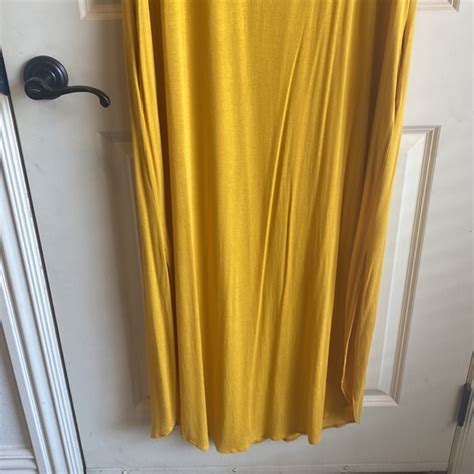 Isaac Liev Dresses Isaac Liev Mustard Dress Poshmark