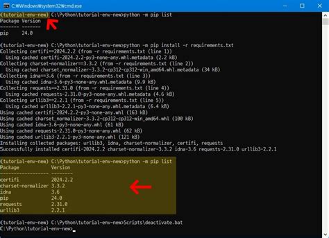 python venv 가상 환경 사용 및 패키지 관리 rudals lab