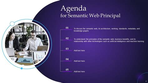 Semantic Web Principal Powerpoint Presentation Slides Ppt Sample