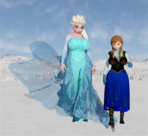 Giantess Sisters By Big Elsa On Deviantart