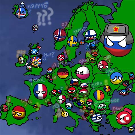 Europa Countryballs By Brazilball4728 On Deviantart