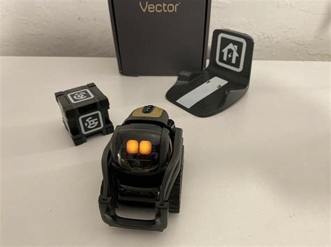 Anki Vector Robot Ai Home Robot Works Great With Cube Charger Box 2107020232