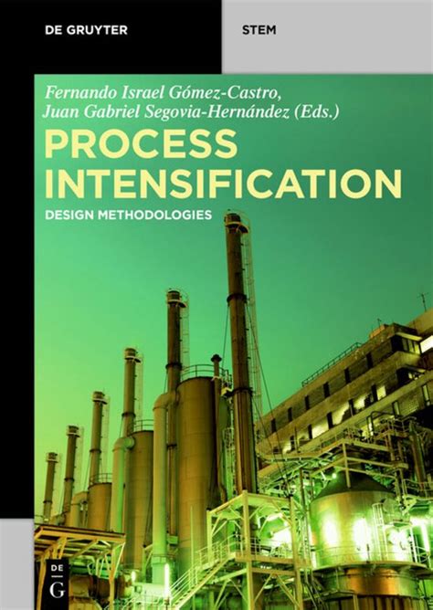 De Gruyter Stem Process Intensification 9783110596076 Boeken Bol