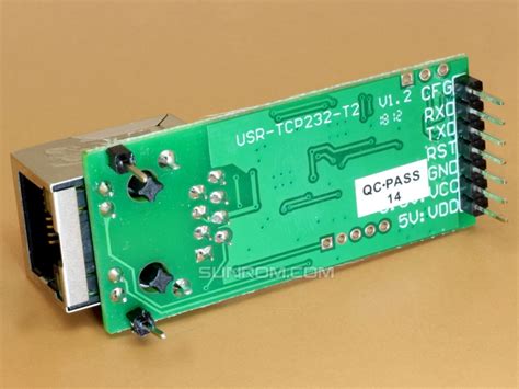 Serial UART To Ethernet Converter TCP IP Module USR TCP T Sunrom Electronics