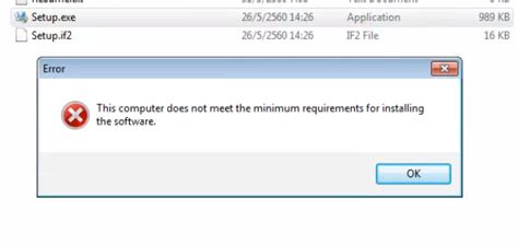 วิธีแก้ intel hd graphic “this computer does not meet the minimum