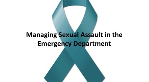 EmDOCs Net Emergency Medicine EducationManaging Sexual Assault In The Emergency Department
