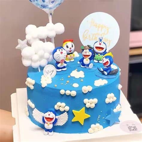 哆啦a梦系列蛋糕图片款式大山谷图库