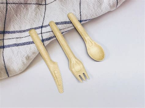 G 코브 친환경 식물성 식기류 나이프 포크 스푼