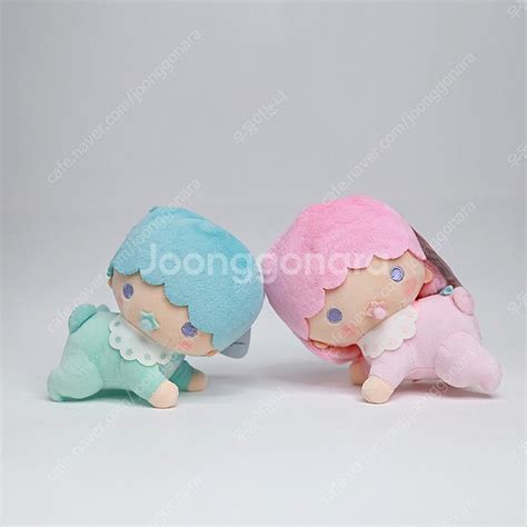 산리오 리틀트윈스타 라라키키 베이비 마스코트 홀더 인형 키덜트 중고나라