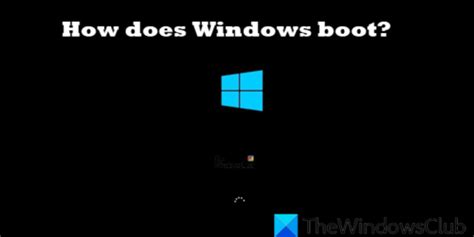 How Does Windows Boot Description Of Windows Boot Process
