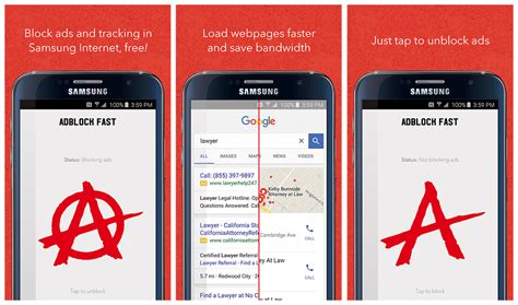 Samsung Bloque Les Publicités Sur Ses Mobiles Avec Adblock Fast