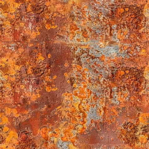 Rusty Metal Texture Premium Ai Generated Image