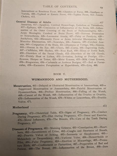 I See Your 1931 Handbook Of Obstetrics Table Of Contents And Raise You The One From My 1907