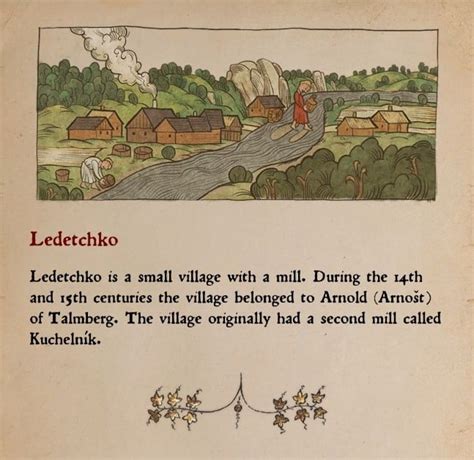 Ledetchko Kingdom Come Deliverance Tour Guide Mapotic