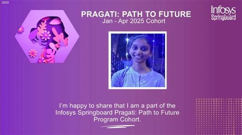 Infosysspringboard Pragatipathtofuture Learning Careergrowth Professionaldevelopment