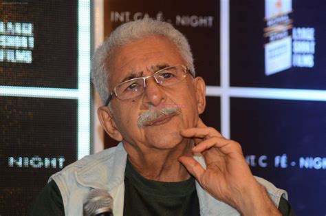 Naseeruddin Shah At Media Interaction And Screening Of Short Film Interior Cafe Night In Mumbai