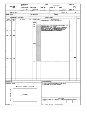 Test Pit Log Template Excel 2020 2025 Fill And Sign Printable Template Online