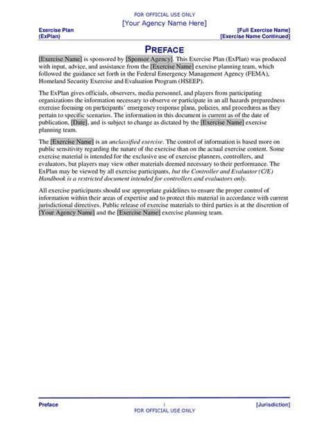 Staff Call Down Drill Exercise Plan Template In Word And Pdf Formats Page 2 Of 19