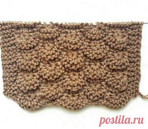 Узоры со схемами для любителей вязать спицами Узоры для вязания Постила