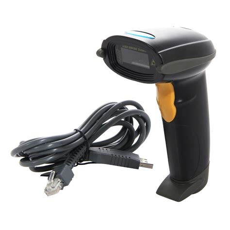 Long Laser USB Port Handheld Barcode Scanner Bar Code Reader UPC EAN Scanning With Hands Free