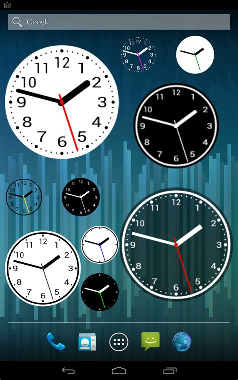 Android 용 Simple Analog Clock Widget Apk 다운로드
