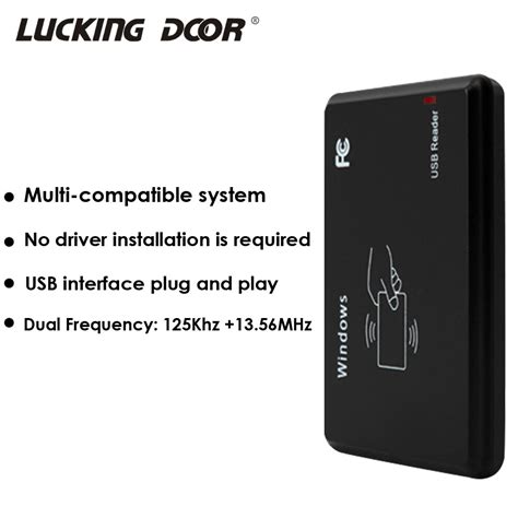 RFID Smart Reader USB Interface Card Reader Drive Grandado