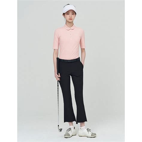 Beanpole Golf빈폴골프 빈폴 여성 핑크 투톤 골지 칼라 티셔츠 Bj2342a10x Sivillage Beanpole Golf빈폴골프 빈폴 여성 핑크 투톤 골지 칼라 티셔츠 Bj2342a10x Sivillage