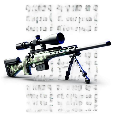 Download Sniper Rifle In Urban Camo Png 53
