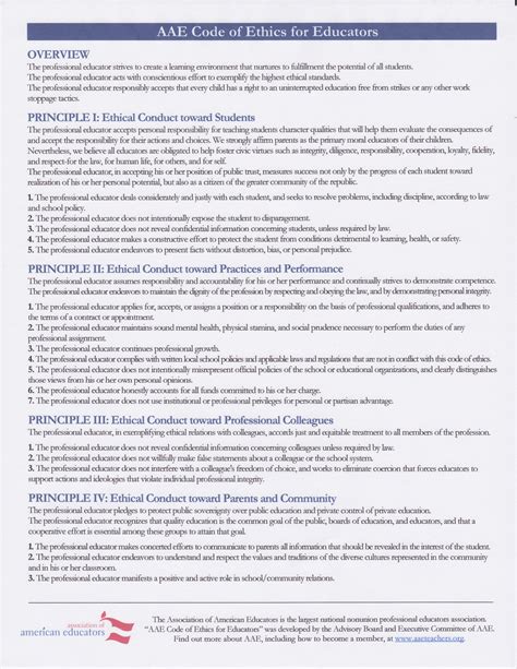 Code Of Ethics Laura Leopold Professional Portfolio