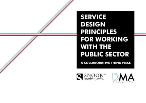 Service Design Principles For Working With The Public Sector Service