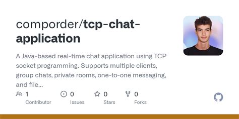 Github Compordertcp Chat Application A Java Based Real Time Chat