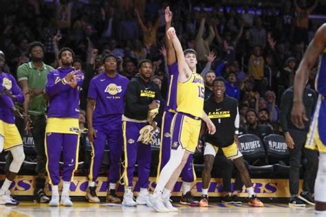 Learning On The Fly How Austin Reaves Shook Slump In Lakers Game 4 Win